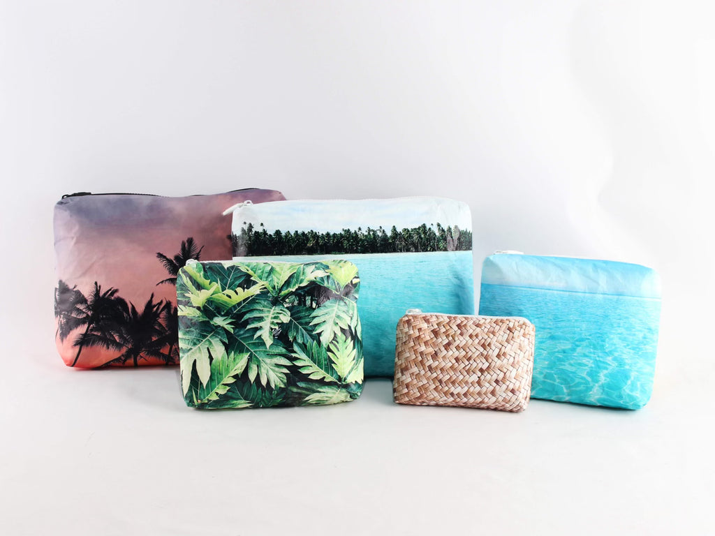 'OHANA Brand Mid Sunrise w/Palm Tree Pouch – Ohana Shop Kauai