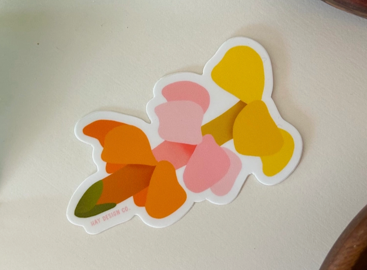 Puakenikeni Hawaiian Lei Flower Sticker – Ohana Shop Kauai