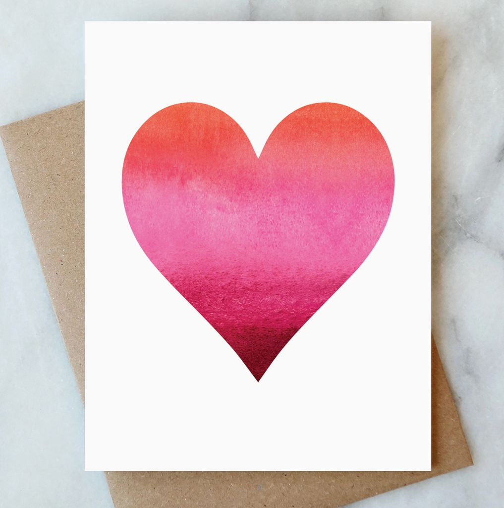 Big Heart Love Greeting Card | Valentine – Ohana Shop Kauai