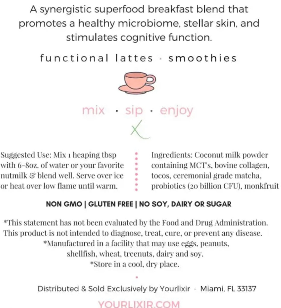 Functional Matcha Latte Sachets – Ohana Shop Kauai